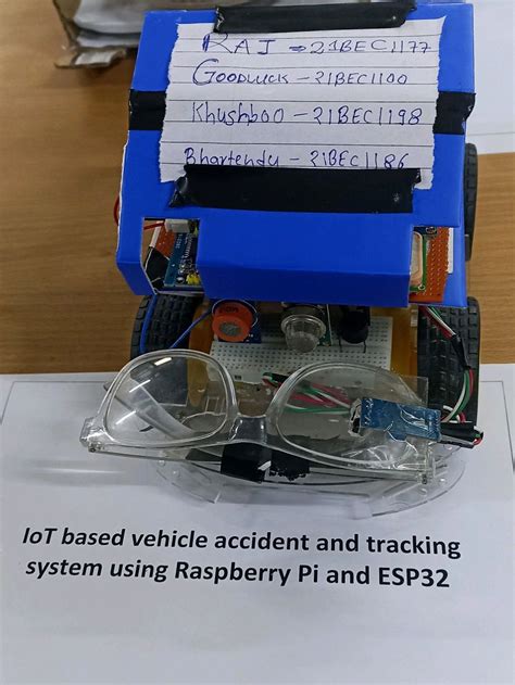 developed an accident detection system using raspberry pi to enhance