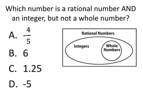 Ppt Which Number Is A Rational Number And An Integer But Not A Whole Ppt Which Number Is A Rational Number And An Integer But Not A Whole