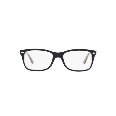 Buy Ray Ban Square Eyeglass Frames 0rx5228 50 Mm Blue Online