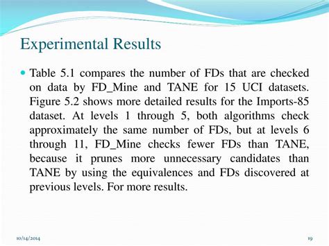 Ppt Discovering Functional Dependencies In Relational Databases Using Data Mining Techniques