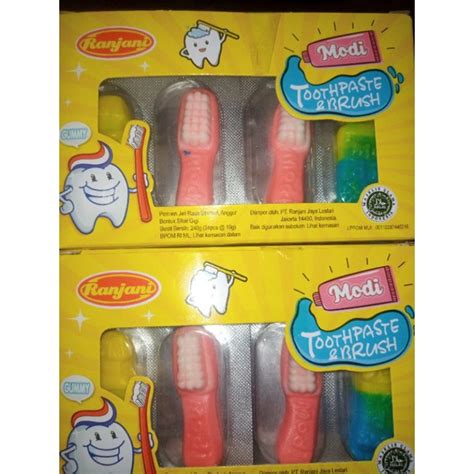 Jual Permen Modi Toothpaste Isi 24 Pcs Shopee Indonesia