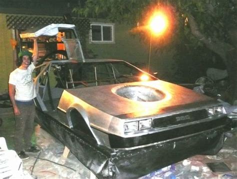 Delorean Hovercraft Make Delorean Best New Shows Back To The Future