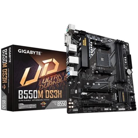 Mainboard Gigabyte Amd B550 Sam4 Micro Atx Memory Ddr4 Memory Slots 4 1xp £129 99