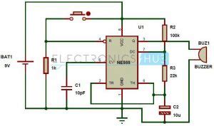 Panic Alarm Circuit Diagram Working And Applications