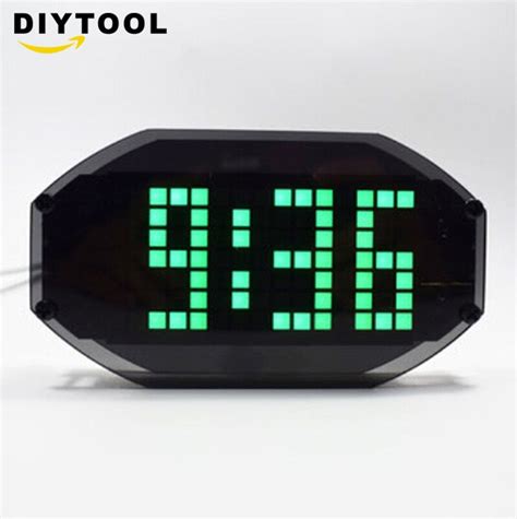 Multifunction Alarm Clock Led Dot Matrix Animation Grandado