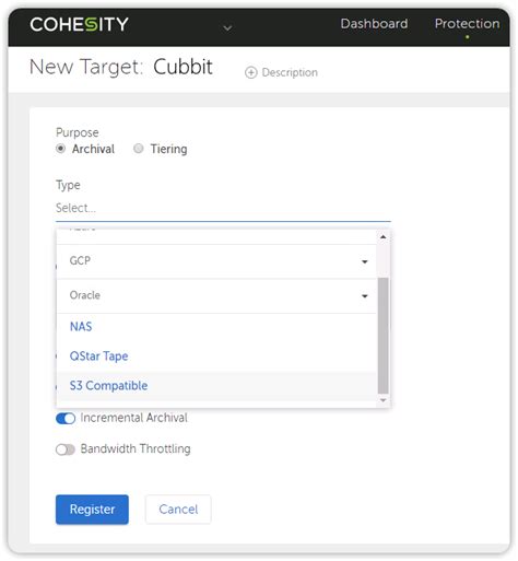 cohesity cubbit docs
