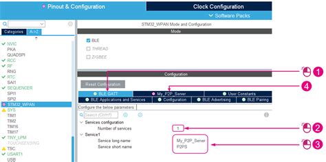 Stm32wb Bluetooth® Le Stm32cubemx Application Conception Stm32mcu