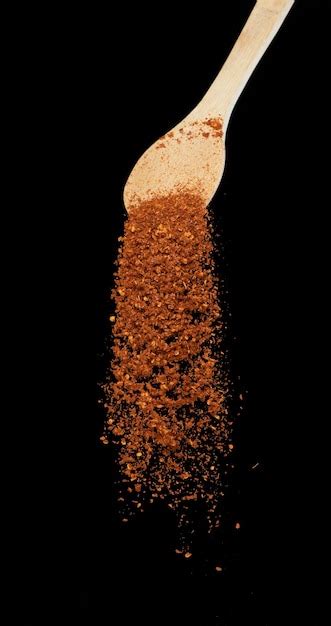 Premium Photo Red Hot Chilli Flying Explosion Red Grain Chilli