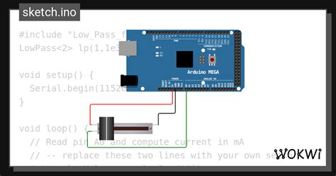Low Pass Filter Wokwi ESP STM Arduino Simulator