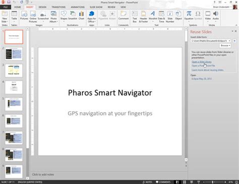 How To Steal Powerpoint 2013 Slides From A Slide Library Dummies