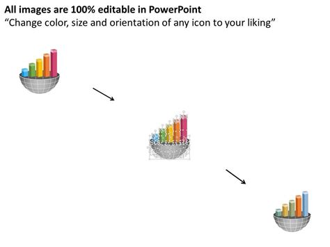 Growth Bar Graph With Business Apps Flat Powerpoint Design PowerPoint Presentation Pictures
