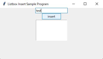 Python GUIサンプルTkinterでListbox リストボックス に入力した値を登録する エンジニアになりたいブログ