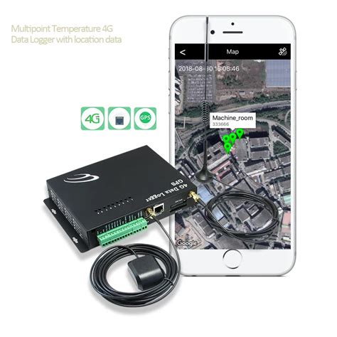 Datalogger Ethernet Gps Tracking Device Multipoint Temperature 4g Ethernet Data Logger With Gps