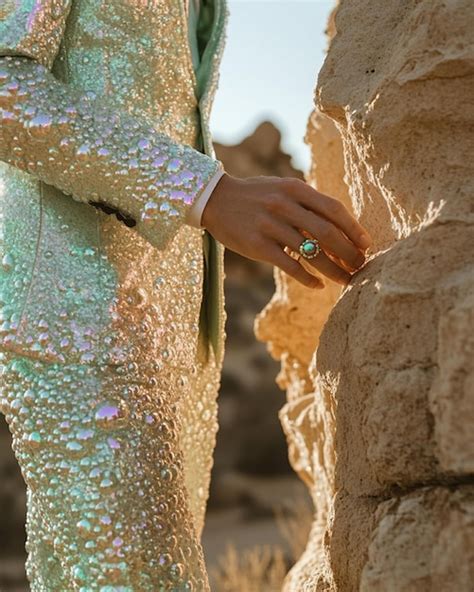 Wearing A Ring On The Hand Premium Ai Generated Image