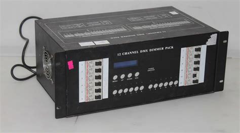 Channel DMX Dimmer Pack Channel DMX Dimmer Pack HMR Shop N Bid