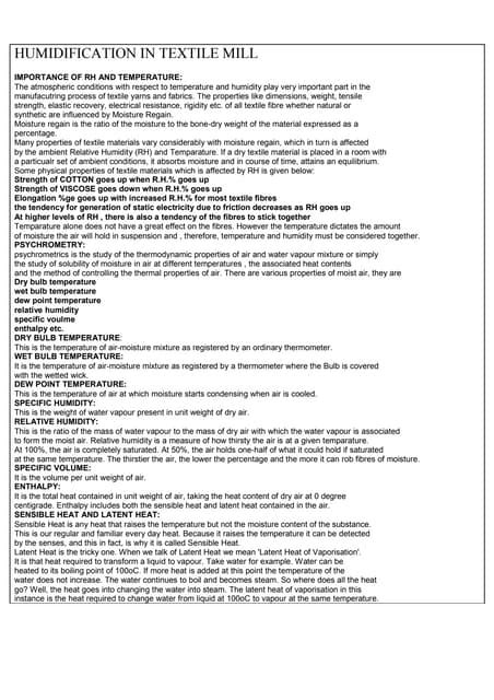 Psychrometric Chart And Process Pdf
