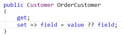 Jeremy Bytes The C Field Keyword And Visual Studio Tooling