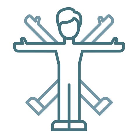 Ergonomic Line Two Color Icon 16844714 Vector Art At Vecteezy