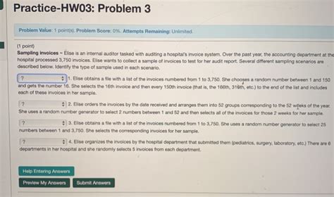 solved practice hw03 problem 3 problem value 1 point s