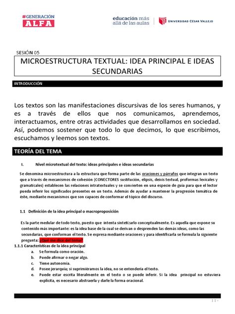 Microestructura Textual Pdf