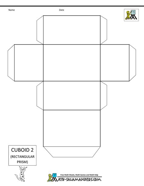 3d Cuboid Net