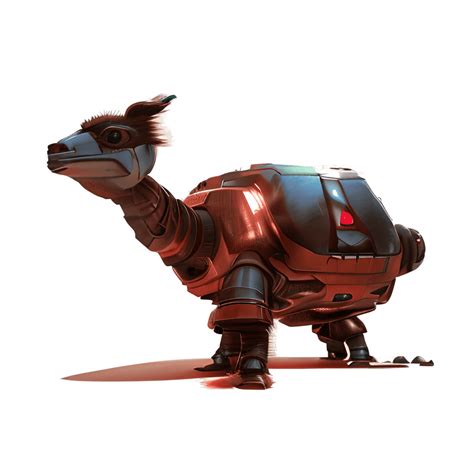 Robot Ostrich Graphic · Creative Fabrica