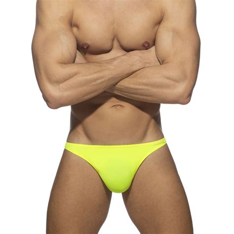 Addicted Swimwear G Strings ADS C Neon Yellow Masculo Addicted ES Collection PUMP