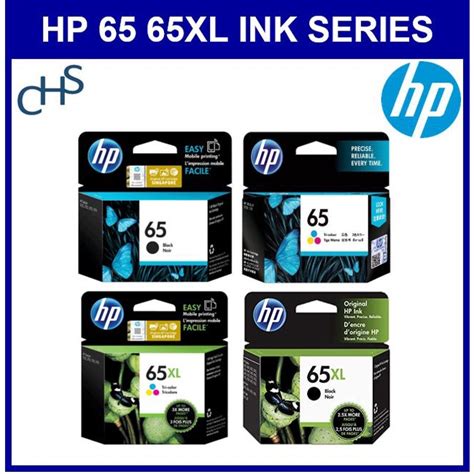 Hp Ink 65 65xl Black Tri Color For Hp Deskjet 2220 2255 3720 3721 3723