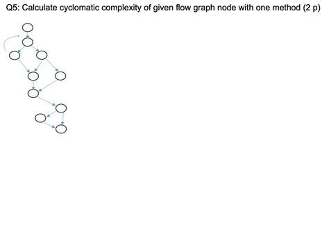 Solved Q Calculate Cyclomatic Complexity Of Given Flow Chegg