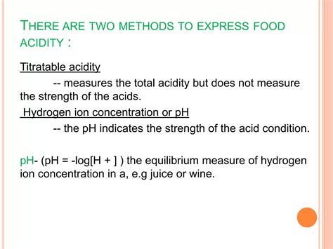 Titratable Acidity And Total Soluble Solids Pptx