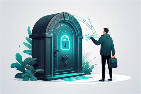 Premium Ai Image Forgot Password Concept Illustration