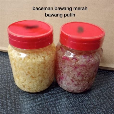 Jual Baceman Bawang Merah Baceman Bawang Putih 200 Gram Shopee Indonesia
