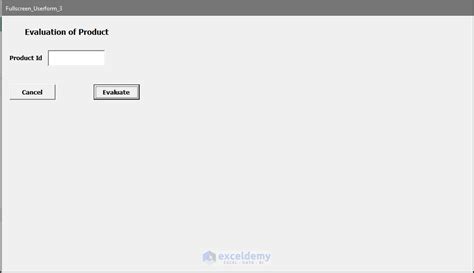 Excel Vba Show Userform In Full Screen 4 Easy Ways