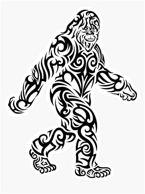 Pin On Bigfoot Illustration