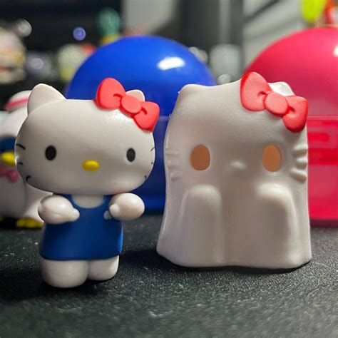 Sanrio Gashapon Hello Kitty Tuxedo Sam Ghost Hobbies And Toys Toys And Games On Carousell