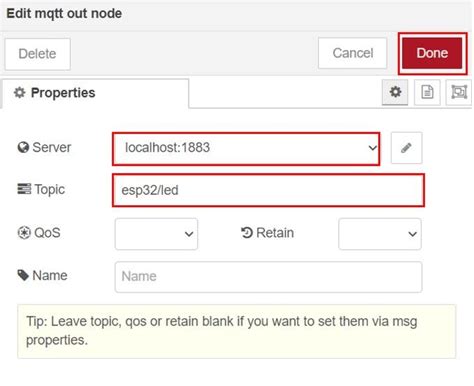 ESP MicroPython MQTT Publish Subscribe Control Outputs