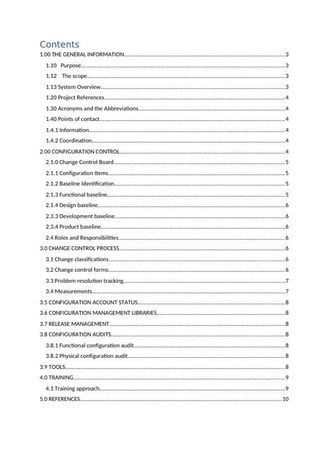 project configuration management processes tools and methods