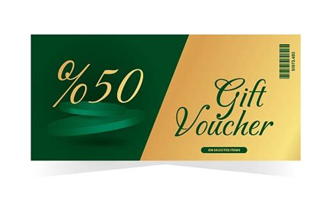 녹색 배경 고급 연단 및 황금 텍스트가 있는 상품권 템플릿 우아한 프로모션 디자인 스파 웰빙 쇼핑 장식에 대 한 벡터 일러스트 레이 션 가격에 대한 스톡 벡터 아트 및 기타