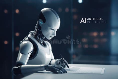 Ai Artificial Intelligence Robot Generative Ai Stock Illustration Illustration Of Concept