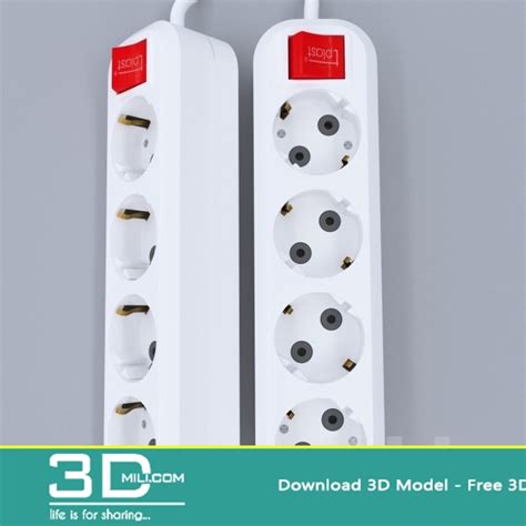Electrical Sockets And Switches D Model Free Download DMili Download D Model