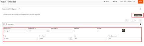 how to add a new custom option text field in magento 2 mageplaza