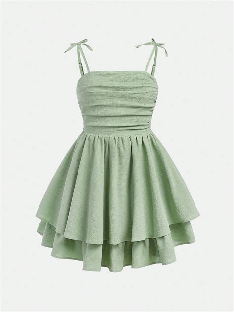 Shein Usa Cute Dresses For Teens Holiday Dress Outfit Dresses For Teens
