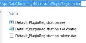 Plugin Registration Tool Logging In Issues Carl De Souza
