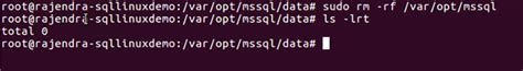 uninstalling sql server on ubuntu