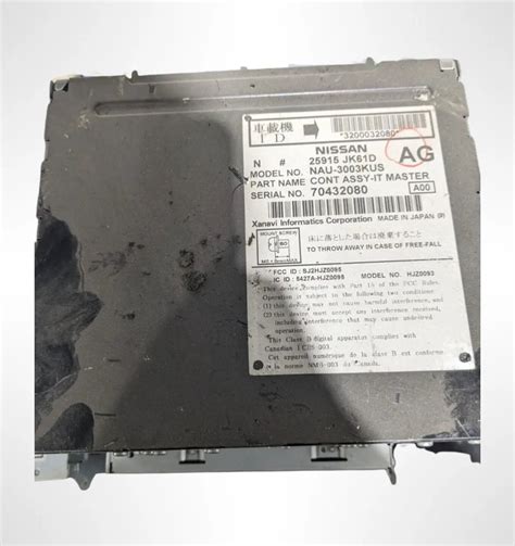 Infiniti Controller Assy Jx35 13 Qx60 14 15 2591a Zx78d Optik Auto