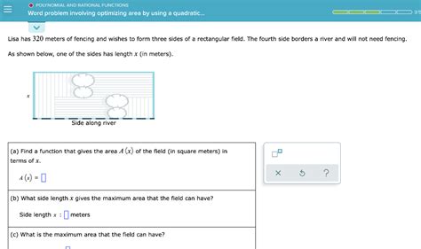 Solved O POLYNOMIAL AND RATIONAL FUNCTIONS Word Problem Chegg