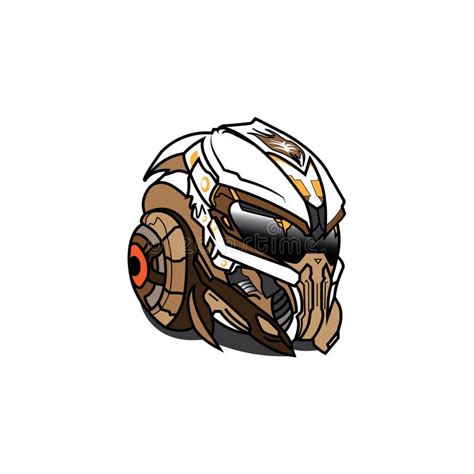 Helmet Icon Vector Illustration Color Robot Design Stock Vector Illustration Of Robot
