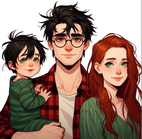 Джеймс Лили и Гарри Фильмы гарри поттер Хогвартс Гарри поттер