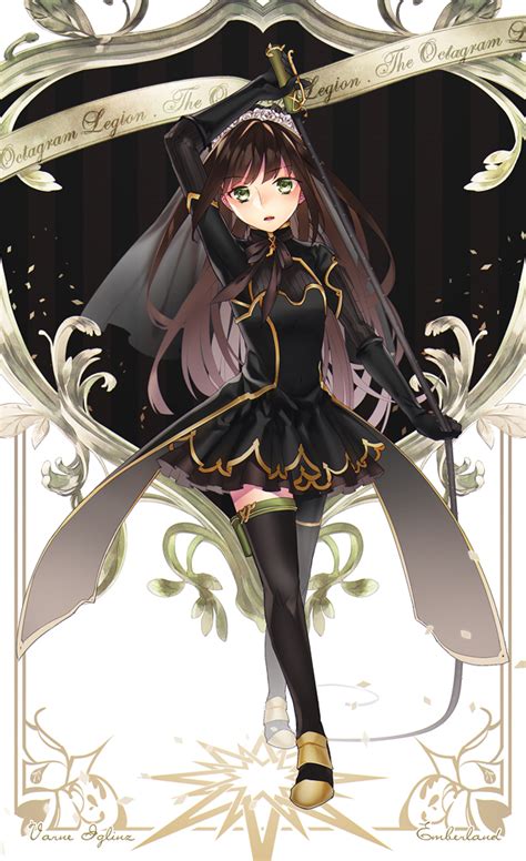 Safebooru 1girl Black Hair Boots Crossed Legs Full Body Green Eyes