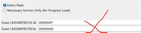 Launchxl F2800137 改程序第二次烧录error During Flash Programming Address